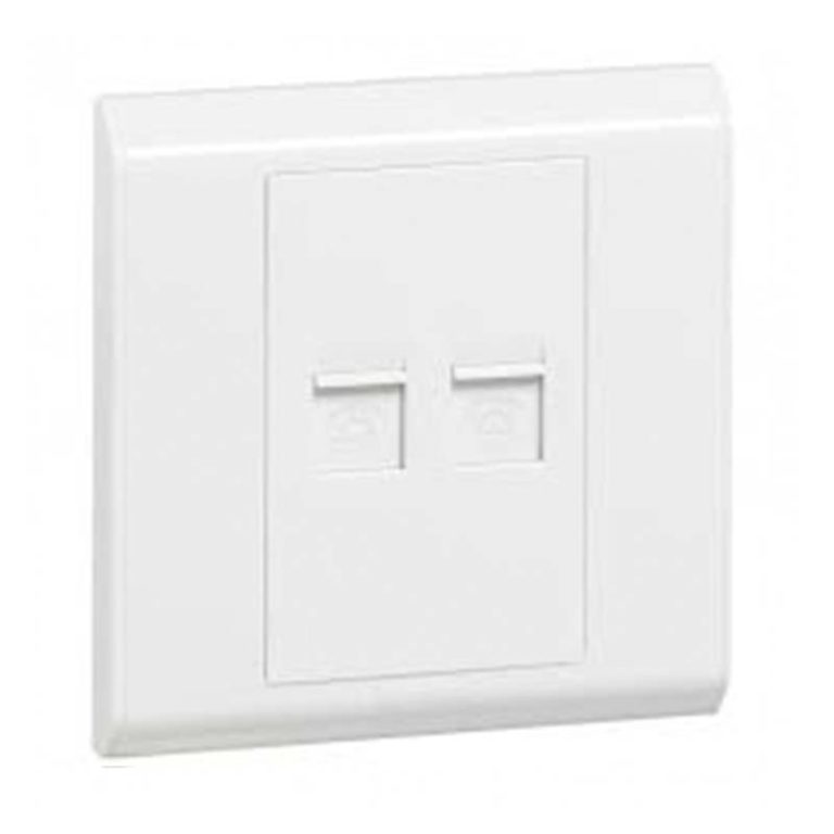 Double Telephone Socket RJ 11 / Plate – Shahid International