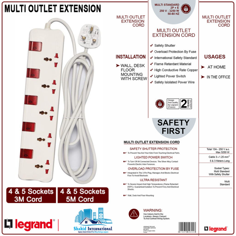Multi Outlet Extensions – Shahid International
